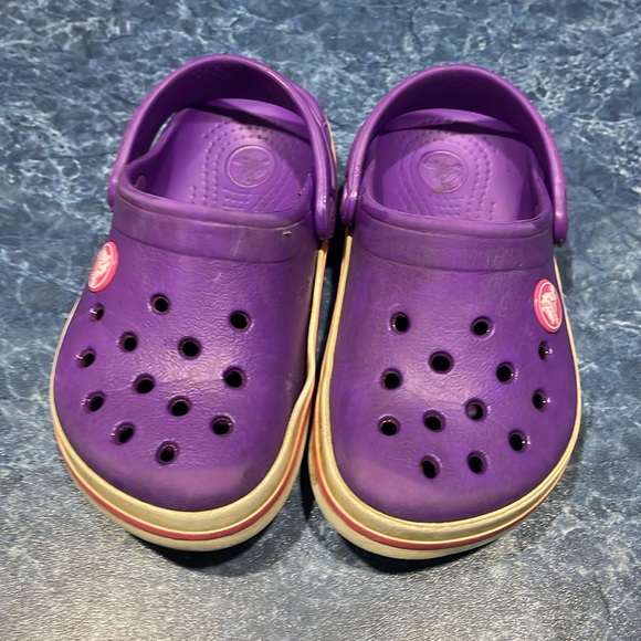 CROCS | Shoes | Purple Girls Crocs 89 | Poshmark